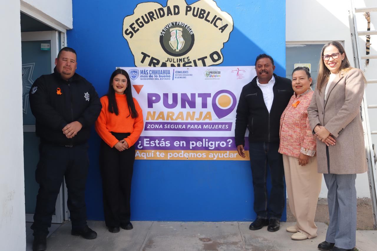 Instala ICHMujeres dos nuevos Puntos Naranja en Julimes | Portal ...